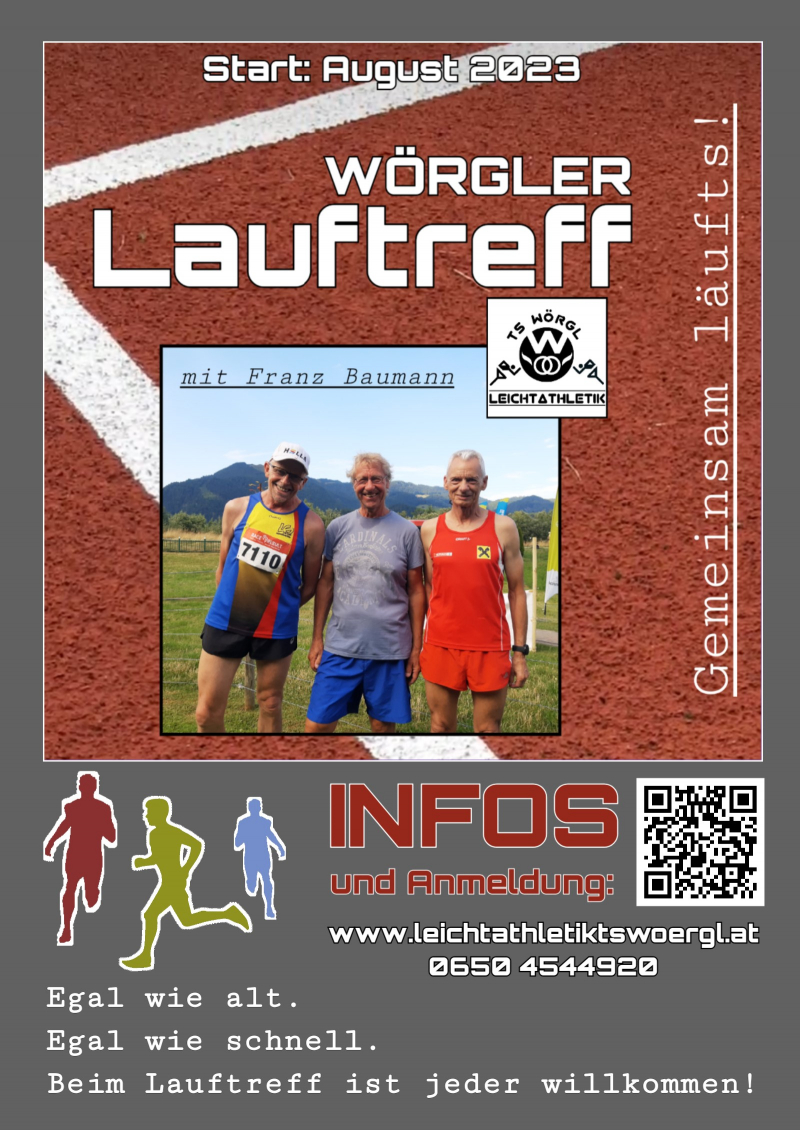 Lauftreff - News - Gemeinde Woergl